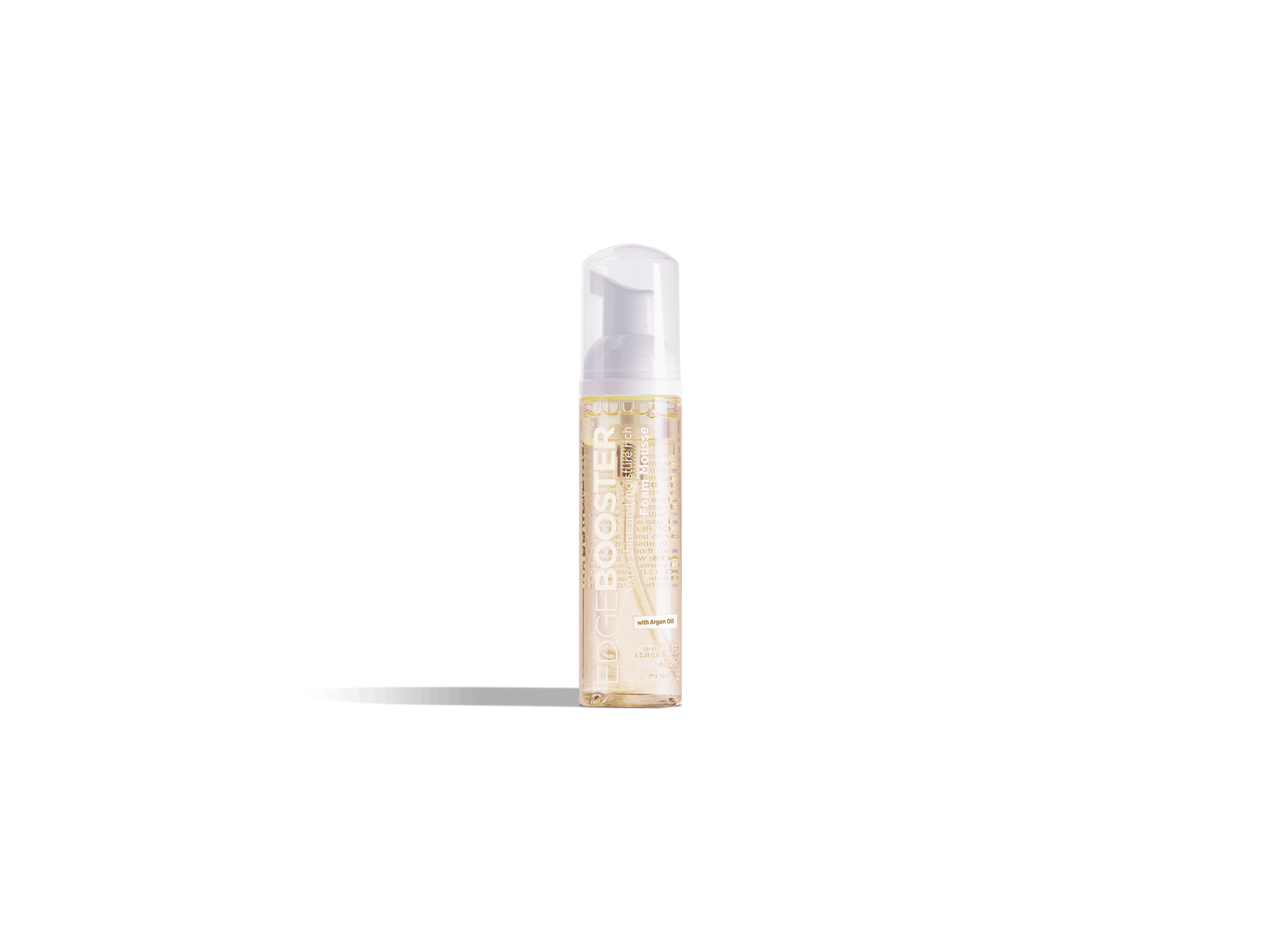 EDGE BOOSTER Extra Shine and Moisture Rich Foam Mousse with Argan Oil ...
