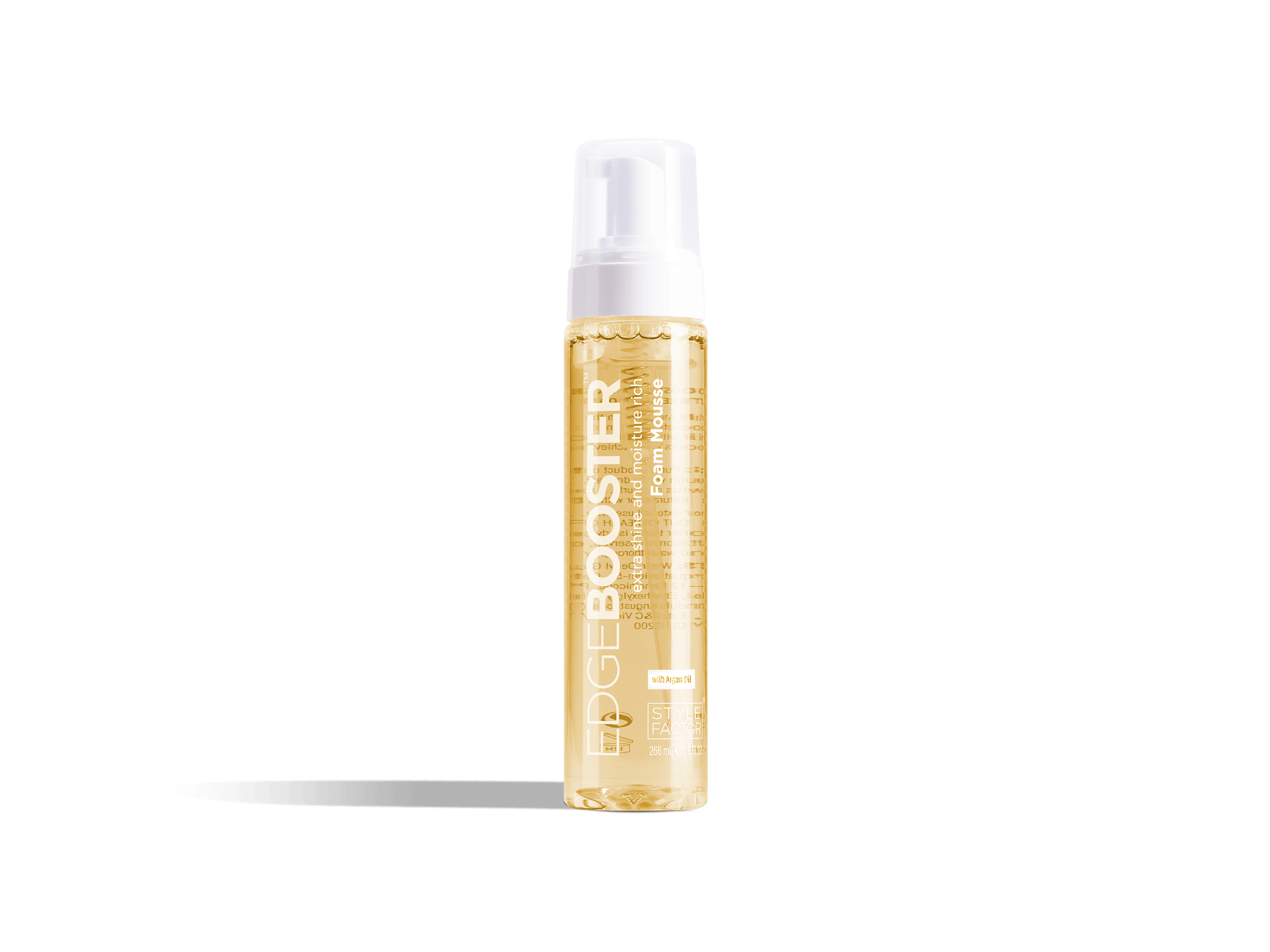 EDGE BOOSTER Extra Shine and Moisture Rich Foam Mousse with Argan Oil ...